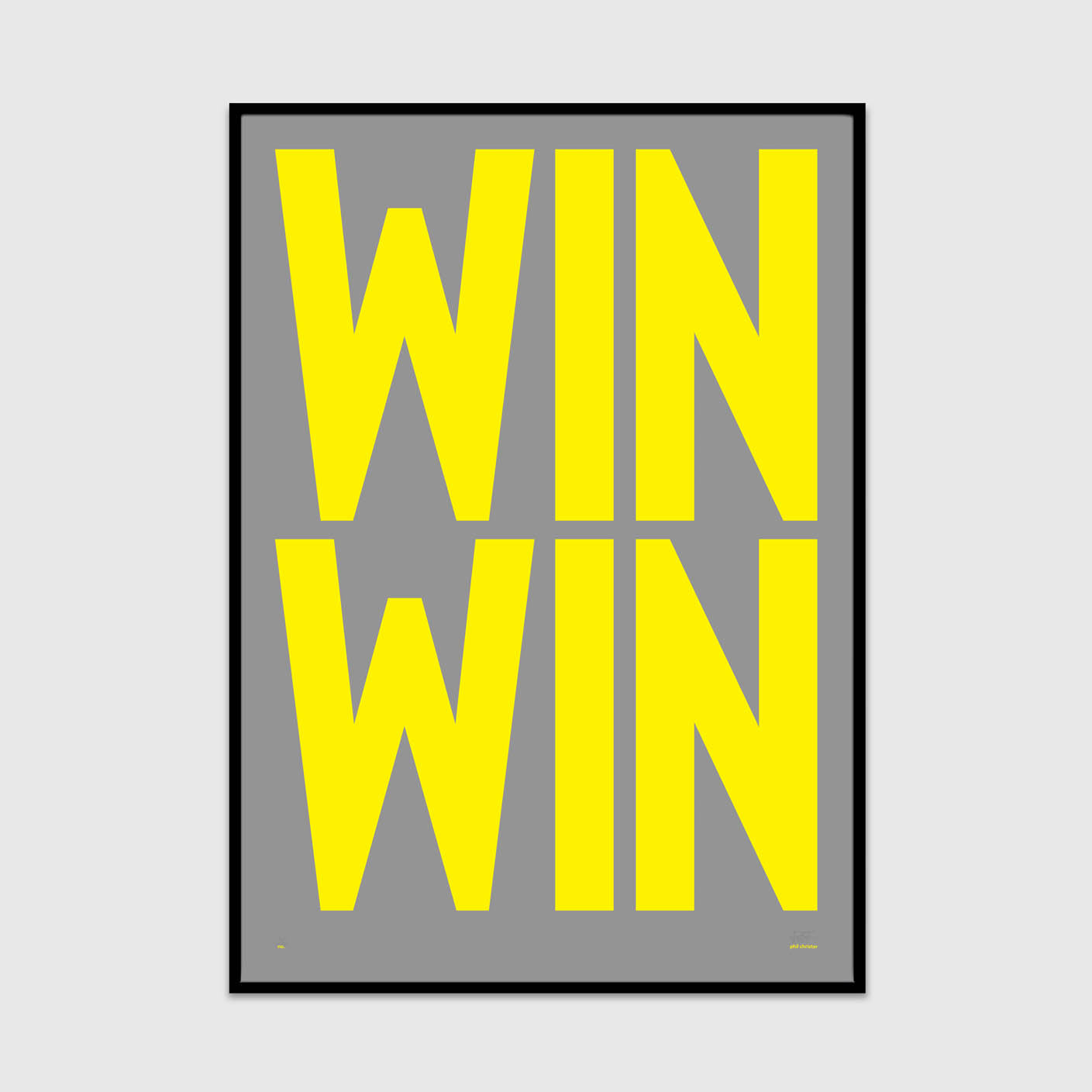 it's a win win (100% yellow win edition) – what phil sees