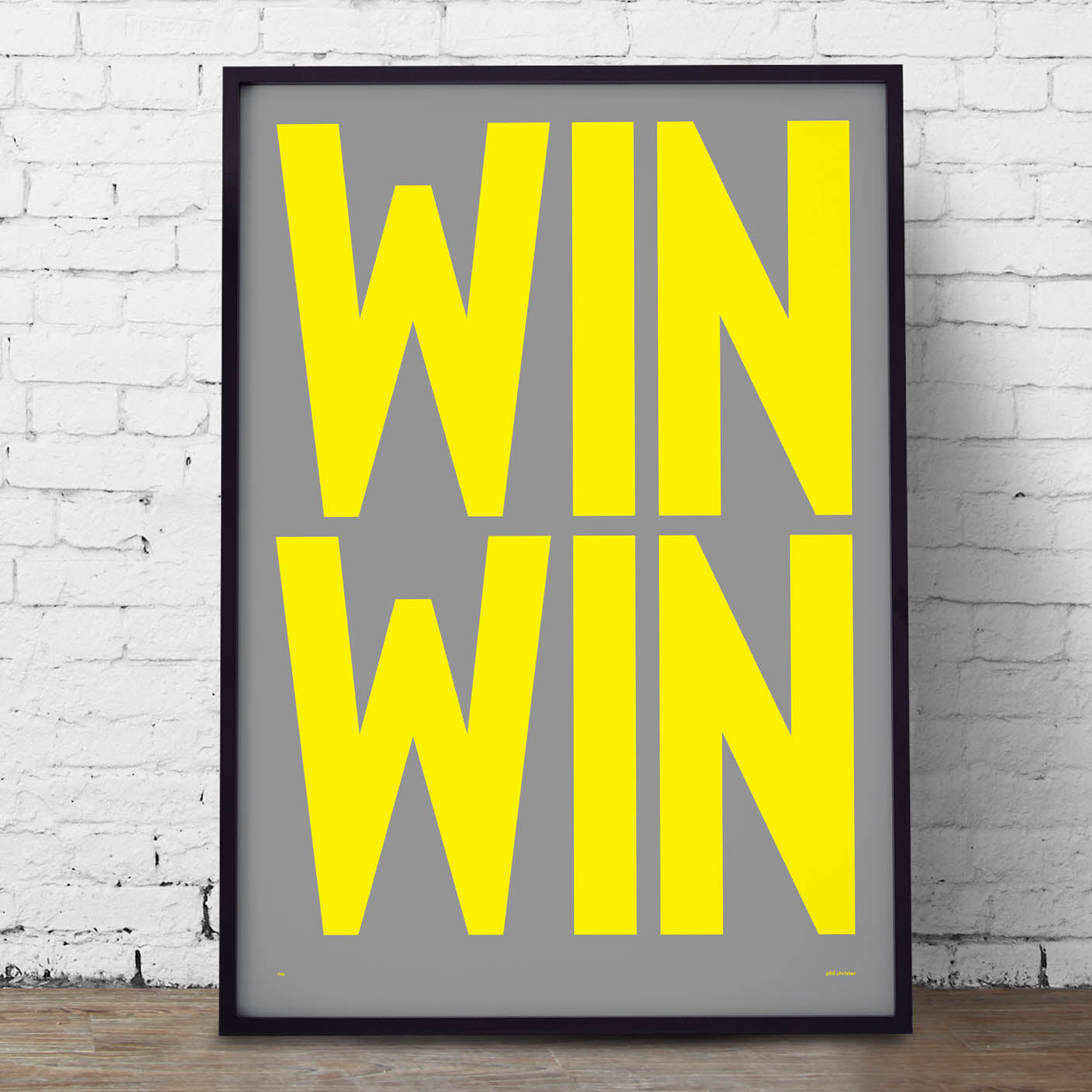 it's a win win (100% yellow win edition) – what phil sees